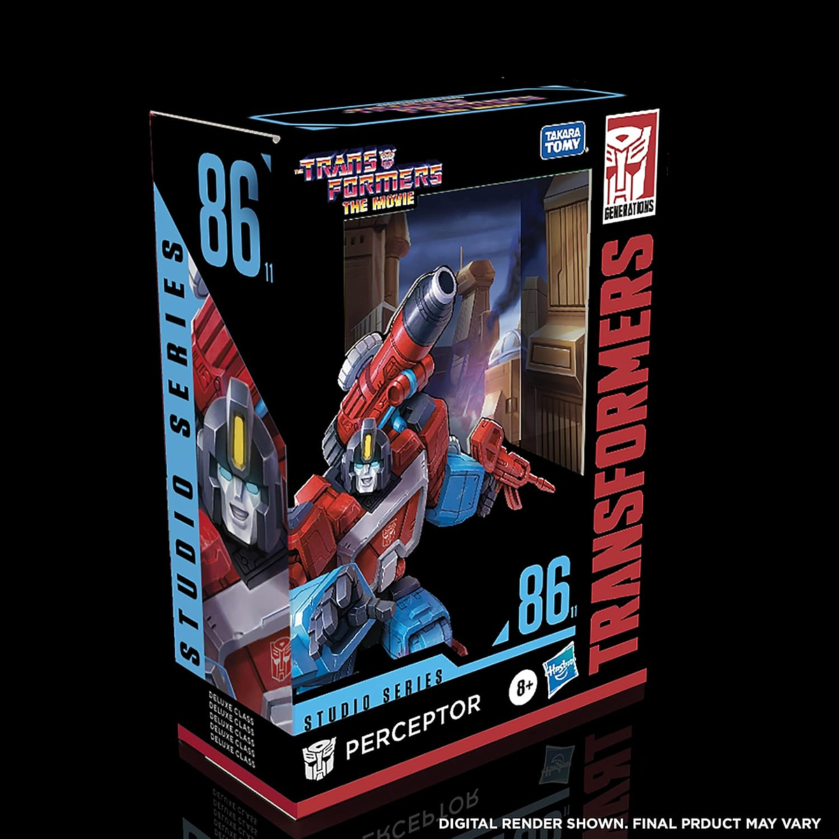 Perceptor Transformers Studio Series 86 Deluxe The Movie