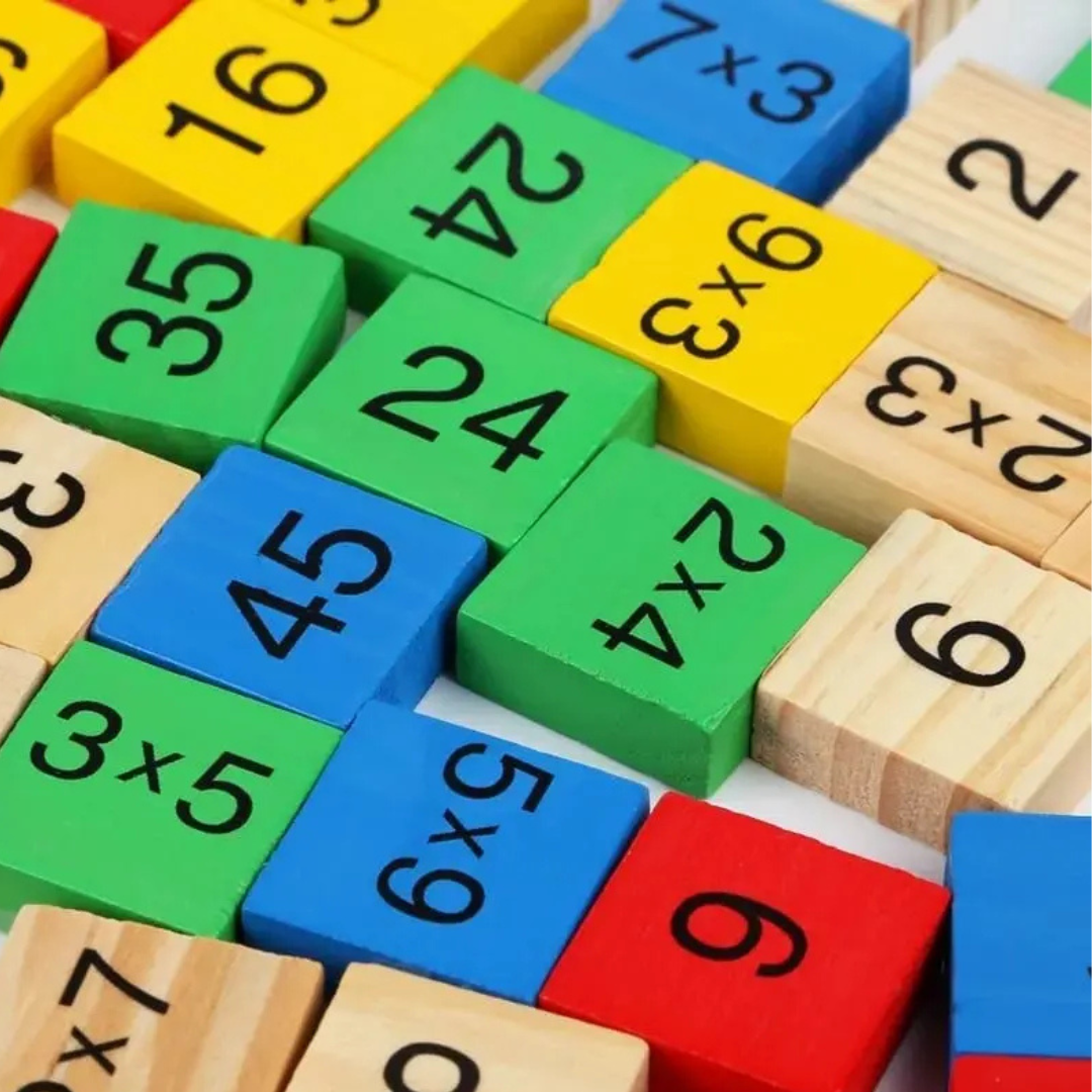 Tabla de Multiplicar de Madera