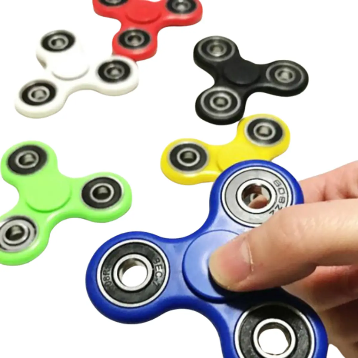 Fidget Spinner Antiestrés Set 12 Unidades