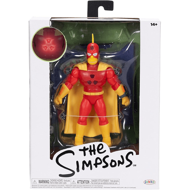 Los Simpsons Figura Hombre Radioactivo 12 cm