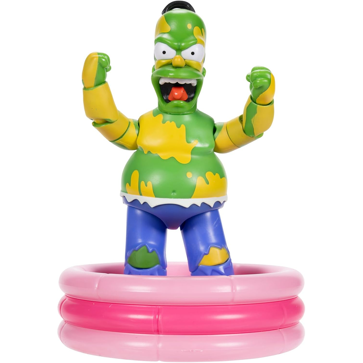 Los Simpsons Figura Furia Homero Verde 12 cm