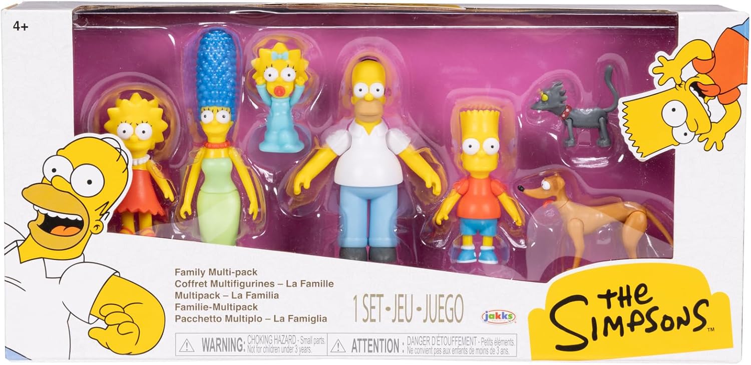 Los Simpsons Pack de 5 figuras 7 cm