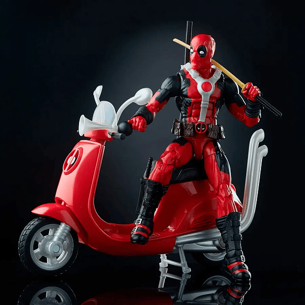 Marvel Legends Series - Figura Deadpool con Scooter