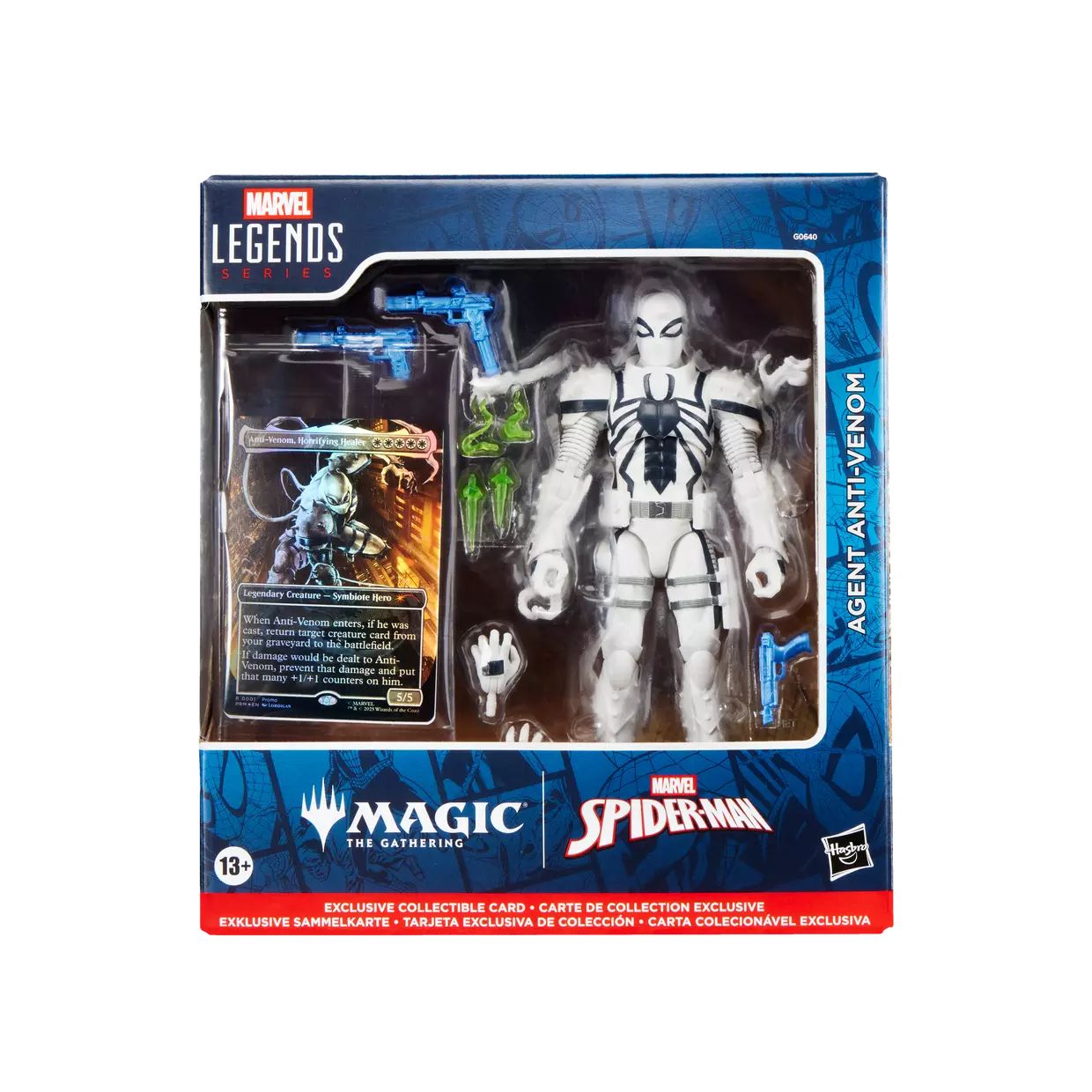 Figura Agente Anti-Venom Battle-Damaged - Marvel Legends MTG