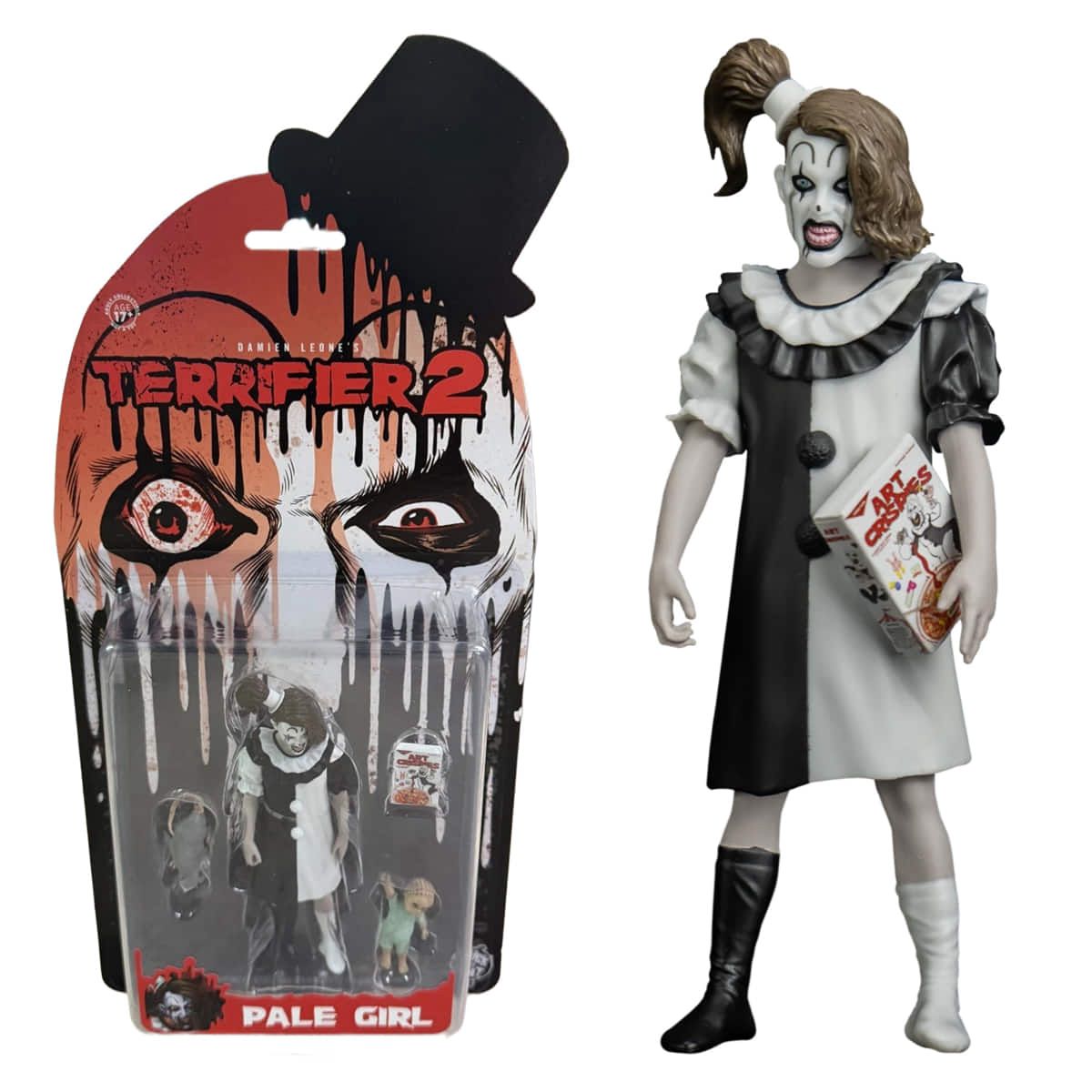 Figura Terrifier 2 Pale Girl (Chica Pálida) Coleccionable