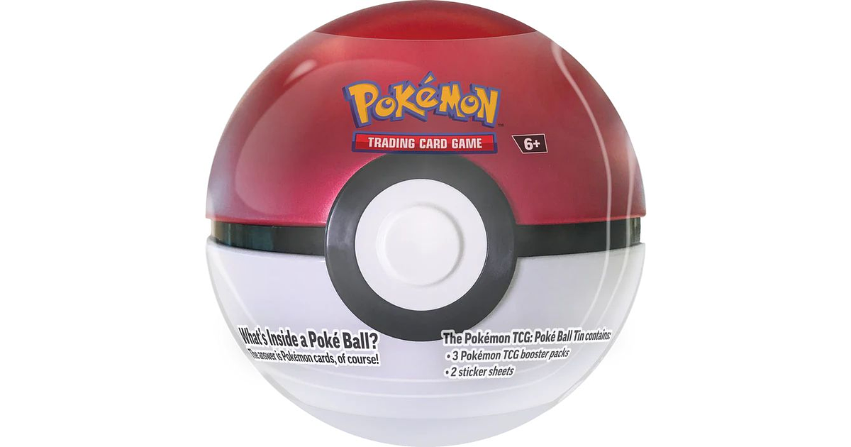 Pokéball Tin Poké Ball Clásica Pokémon TCG