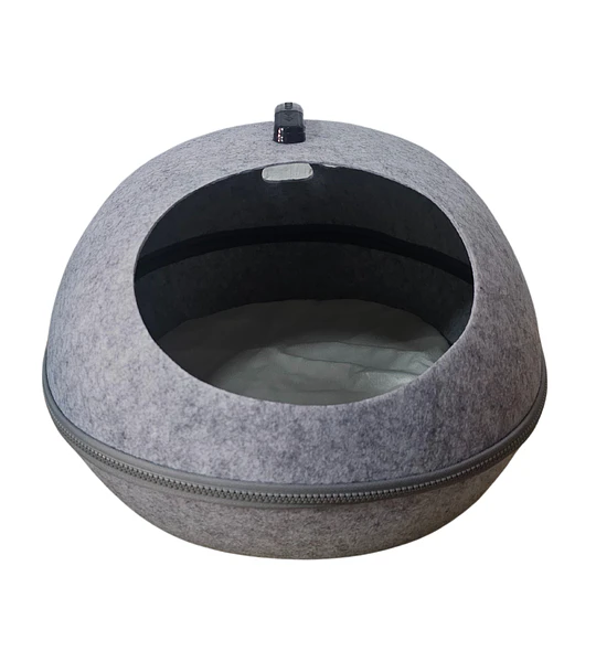Casa de Fieltro para gatos con manilla