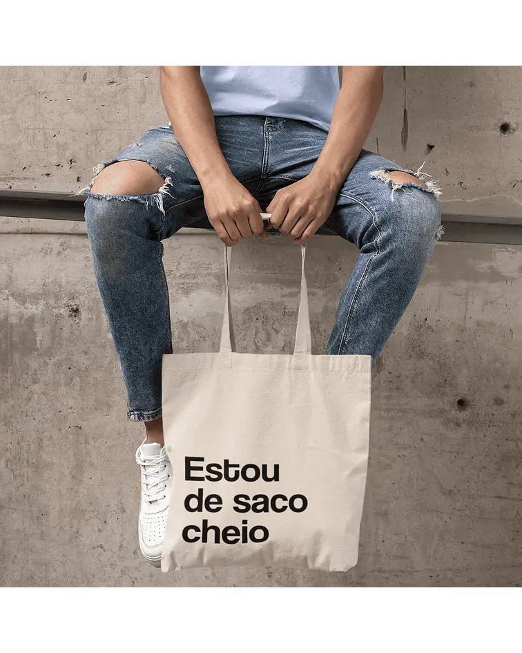 Saco Tote Bag Saco Cheio