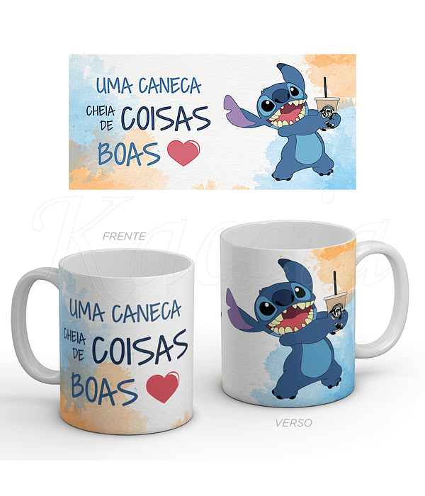 Caneca Café Stitch