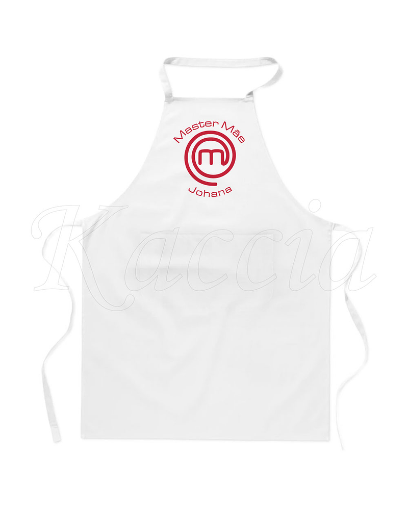 Avental Personalizado Master Chef com Nome
