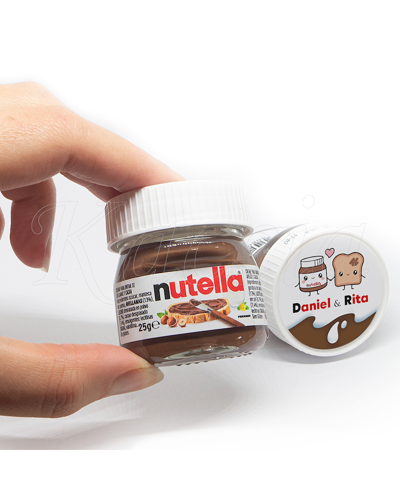 Mini Nutella Personalizada