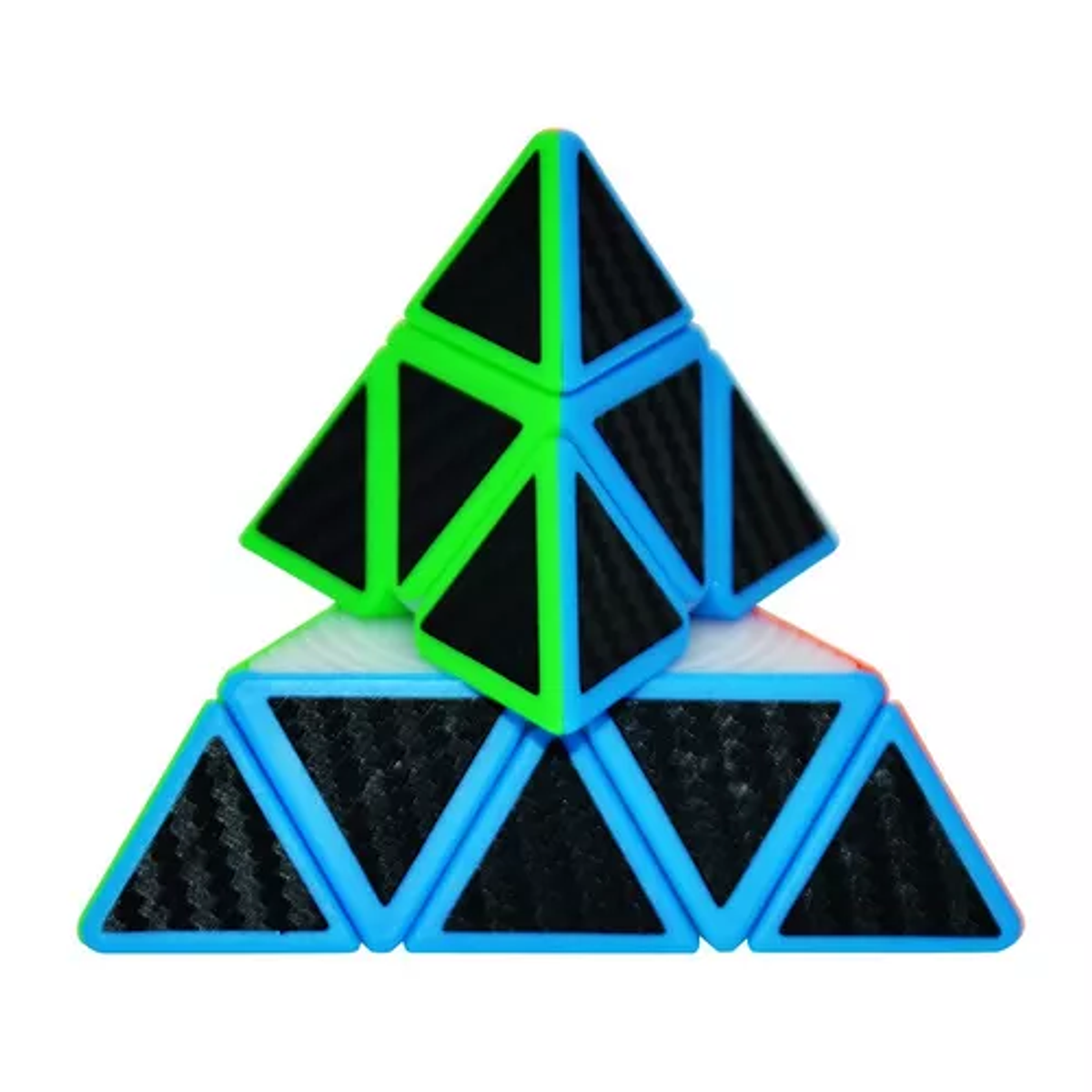 Cubo Rubik Lefun Pyraminx 3x3 Carbono