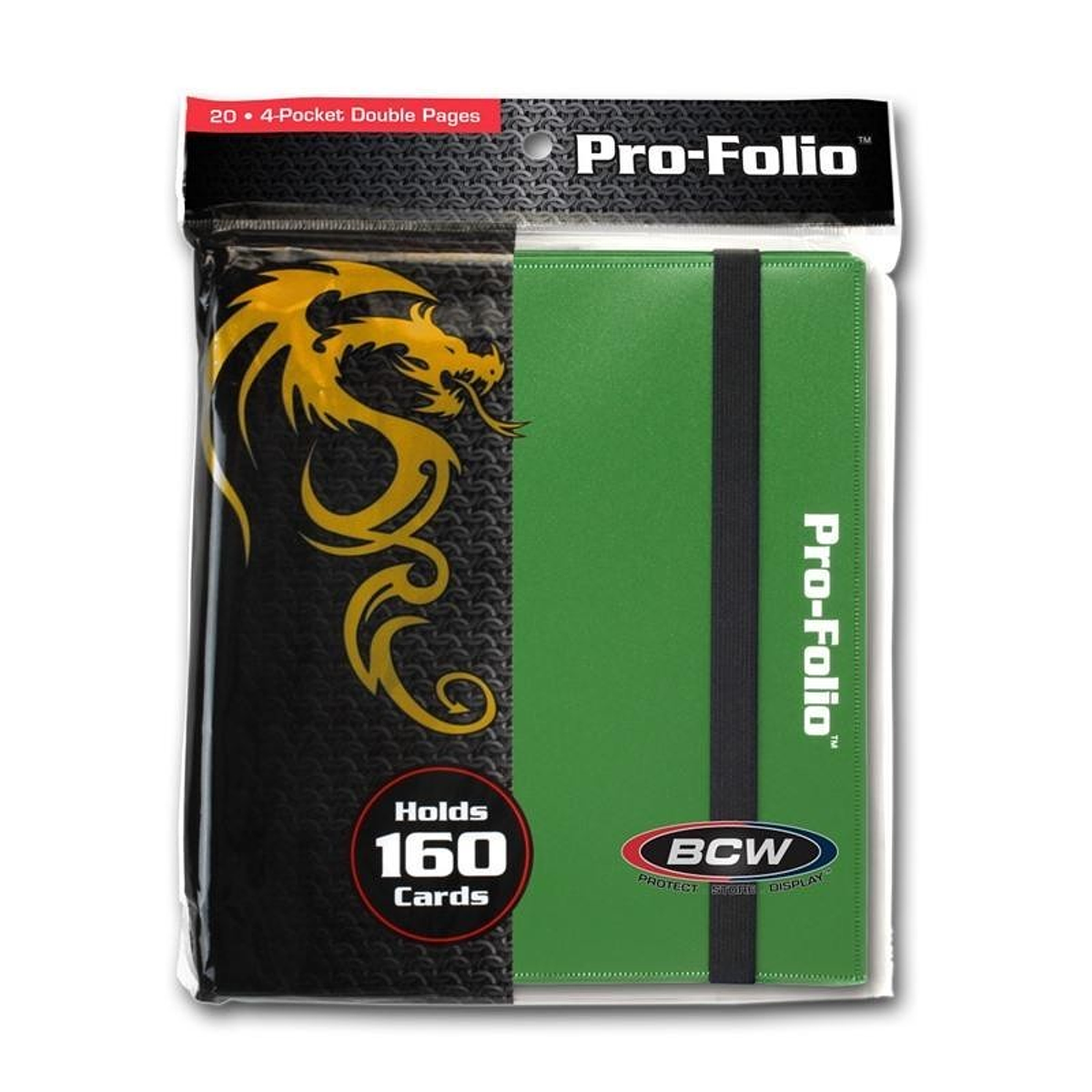 Carpeta BCW Gaming PRO-FOLIO 4-POCKET - Color Verde