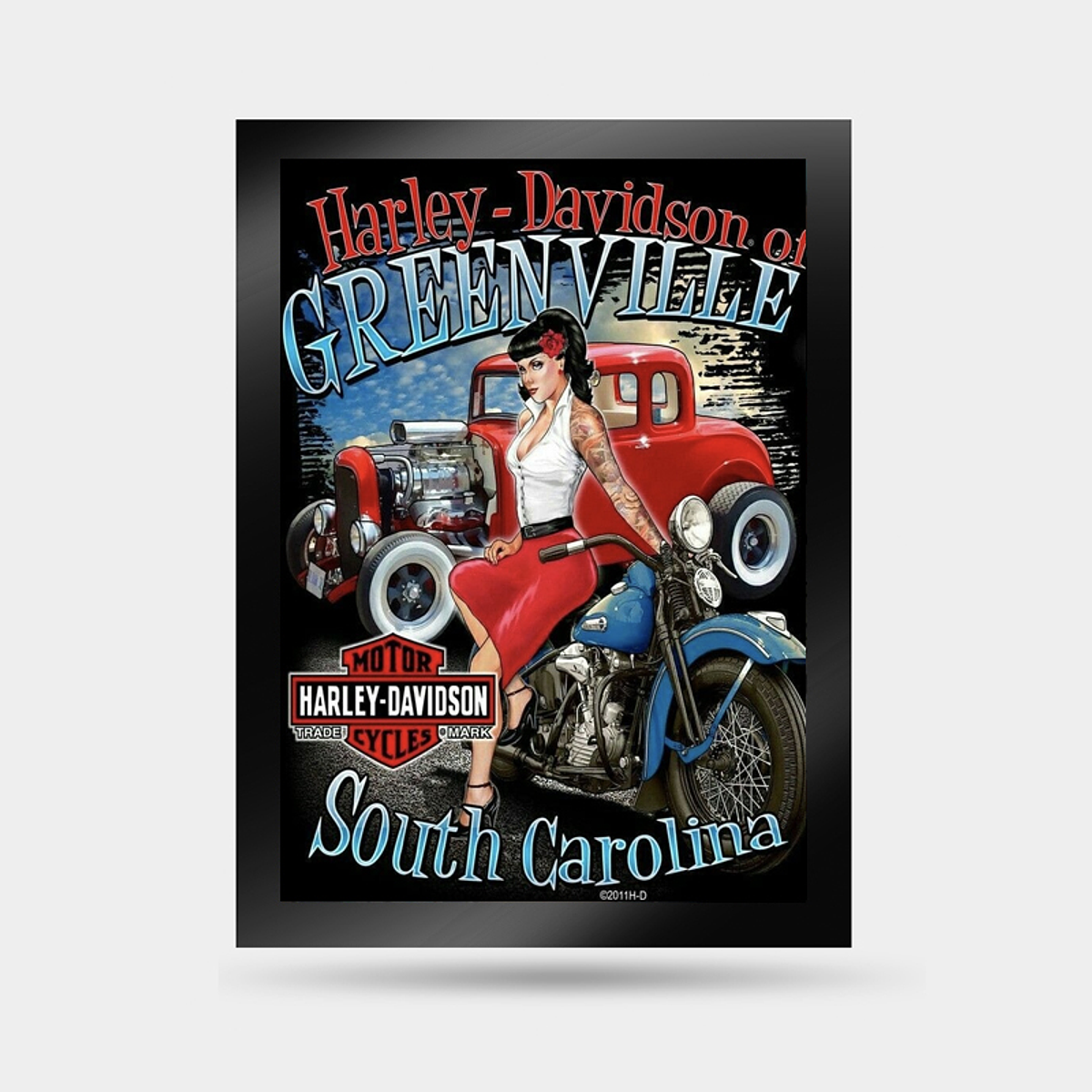 Letrero Vintage Harley Davinson