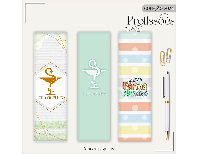 Aquivo Encadernação Kit Farmacêutico - LINA CRIATIVA