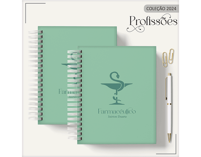 Aquivo Encadernação Kit Farmacêutico - LINA CRIATIVA