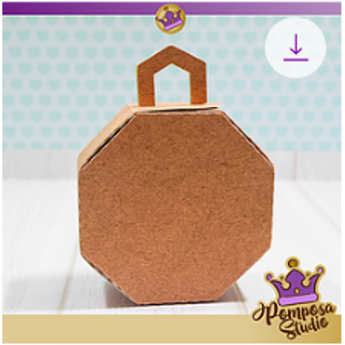 Arquivo de Corte Caixa Oitavada