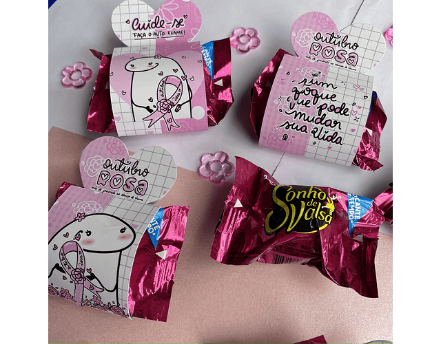 Arquivo bombom outubro rosa