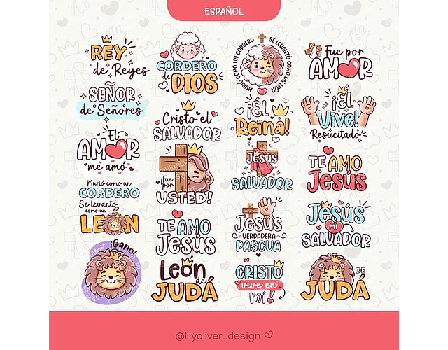 Kit Digital Leão de Judá - Lily Oliver