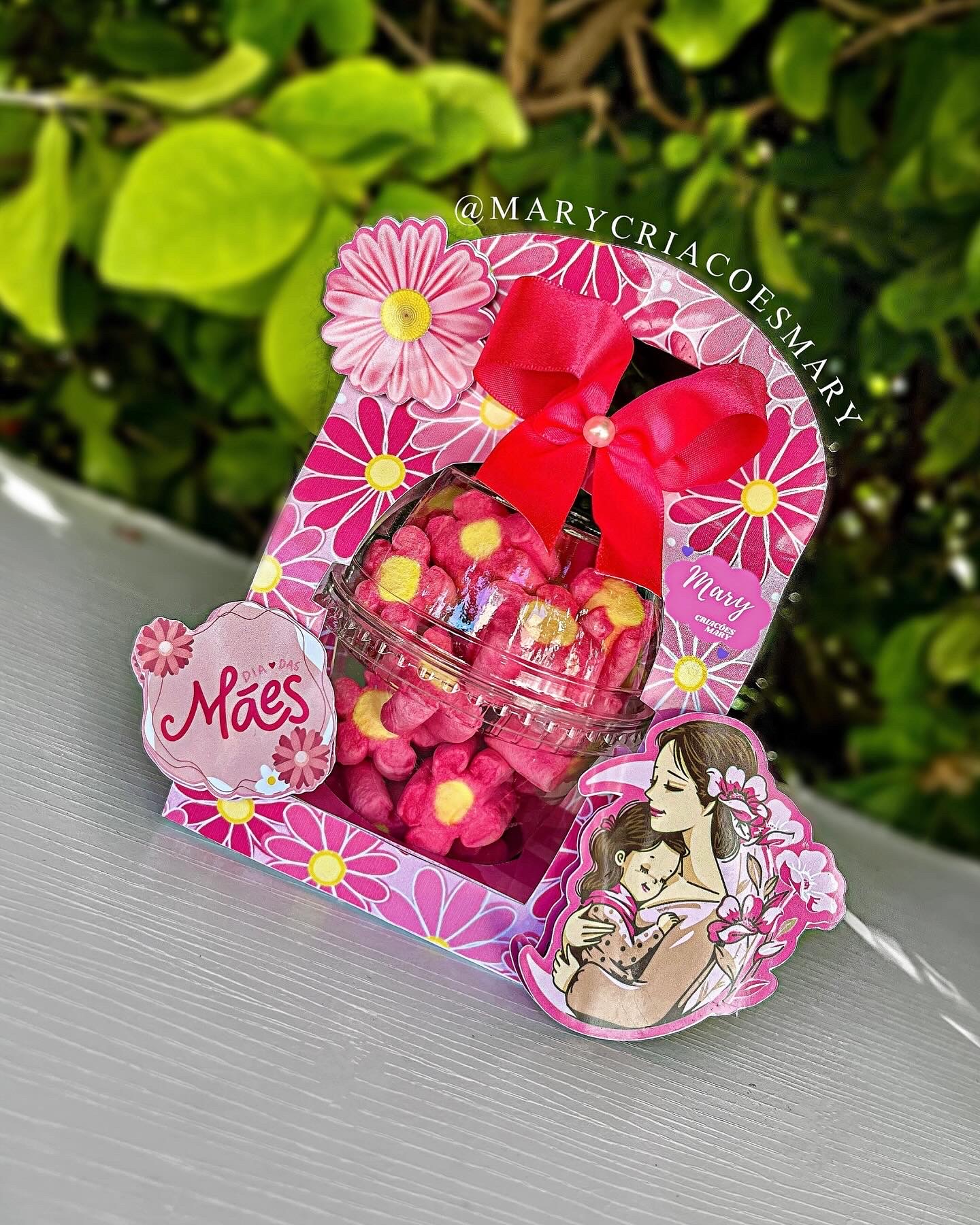 Arquivo Caixa Pote Bolha Dia das Mães - Mary Criações