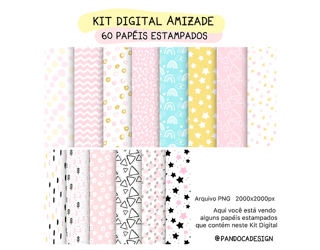 Kit Digital Amizade - Pandoca