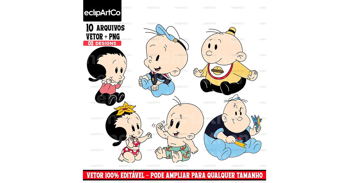 Kit Digital Popeye Baby