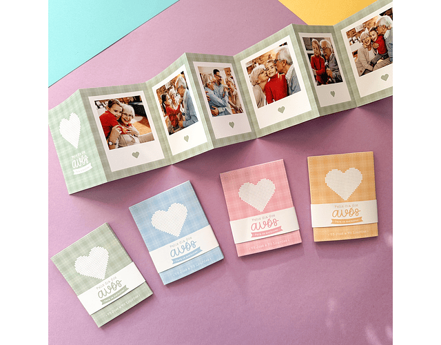 Arquivo Dia dos Avós Mini Albúm de Fotos