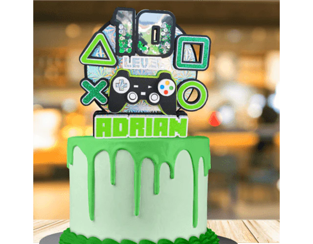 Arquivo Topo de Bolo Video Game