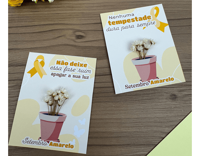 Arquivo Setembro Amarelo Card Florzinha