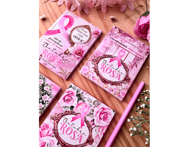 Kit Digital Outubro Rosa 2024 - Ilustracin