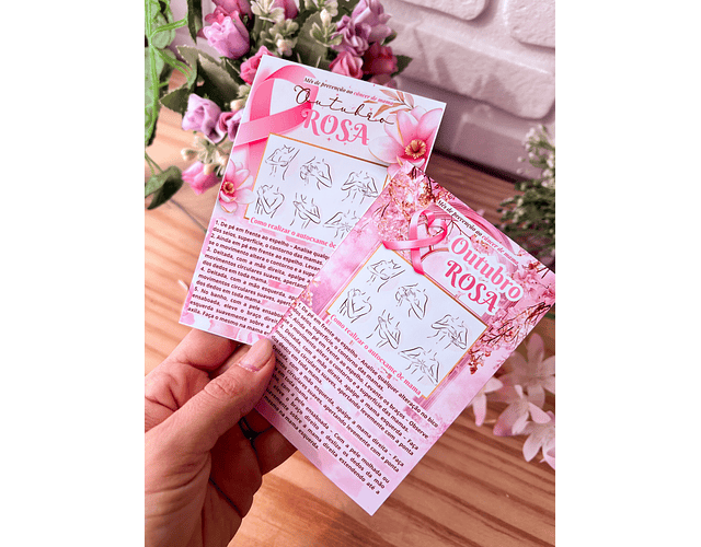 Kit Digital Outubro Rosa 2024 - Ilustracin