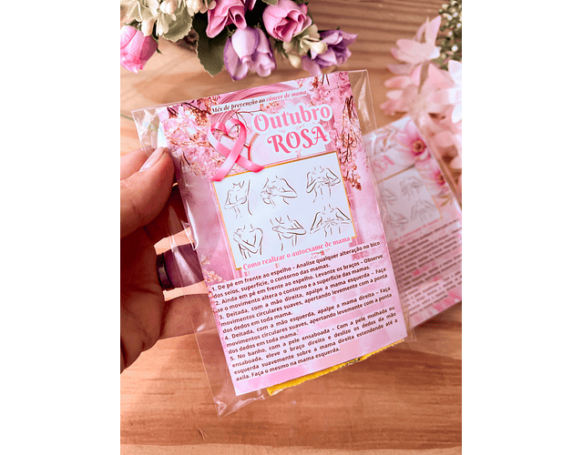 Kit Digital Outubro Rosa 2024 - Ilustracin