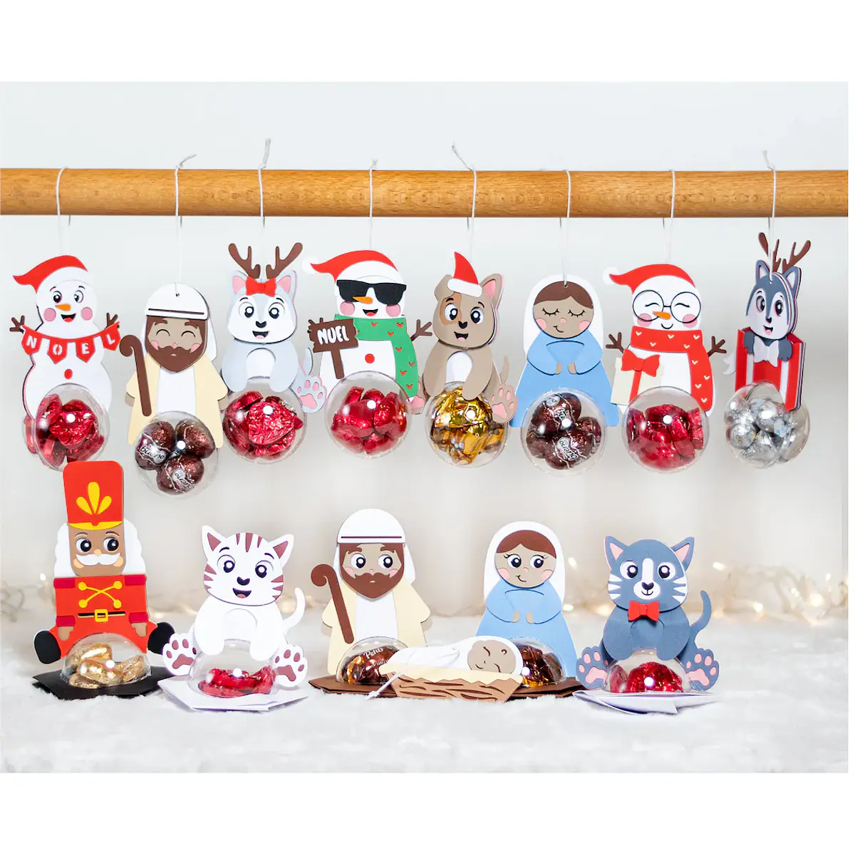 Arquivo Natal Cenário e Porta Bola Acrílica - BANETTA