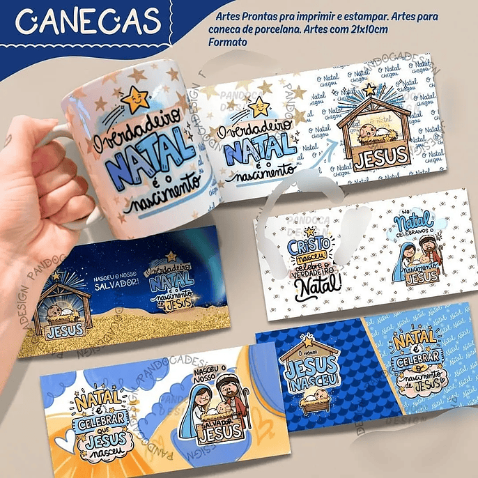 Arquivo Natal Cristão Presépio - Pandoca