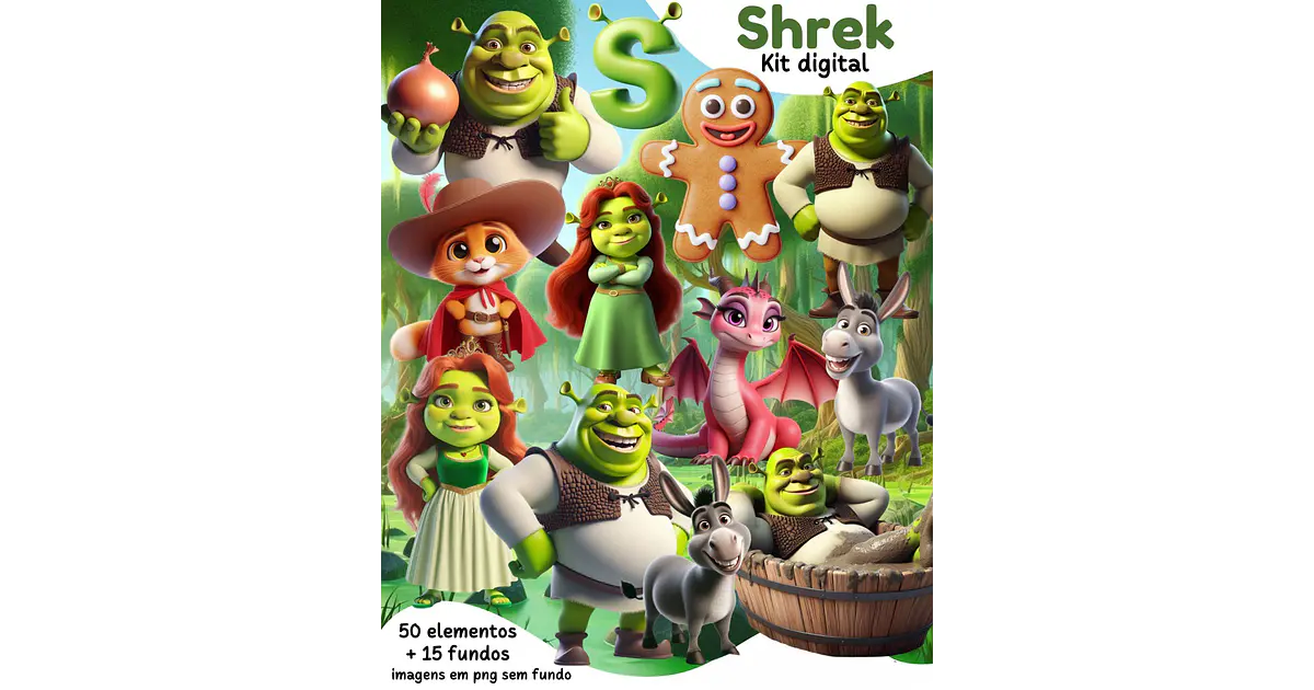 Kit Digital Shrek