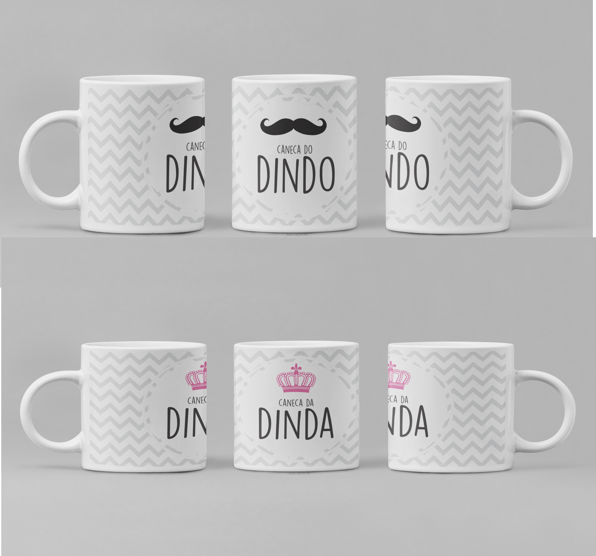 Arquivo Canecas Dindo e Dinda