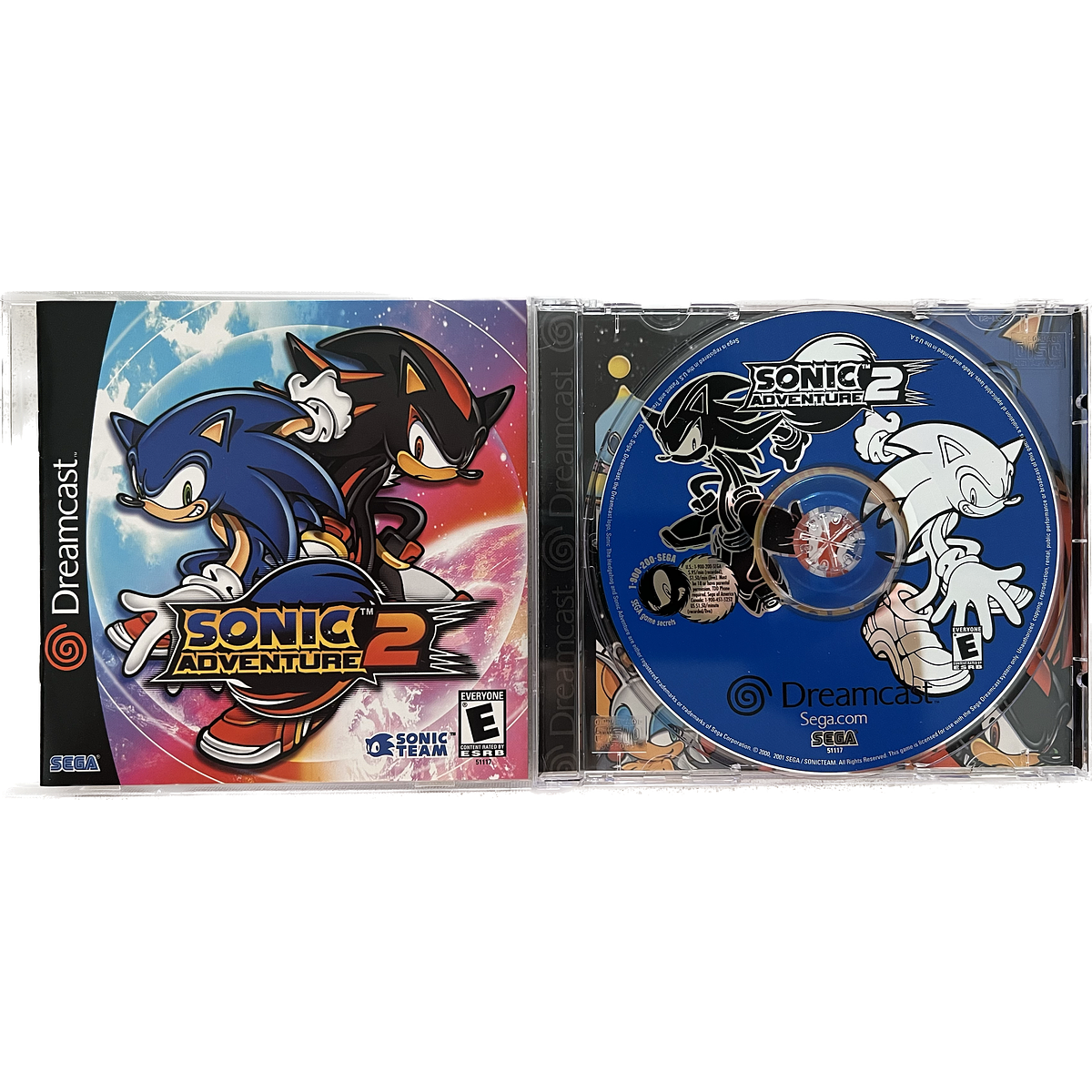SONIC ADVENTURE 2 DREAMCAST CIB US