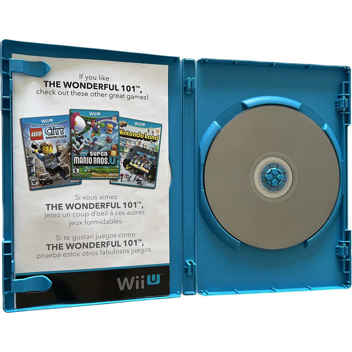THE WONDERFUL 101 WII U CIB