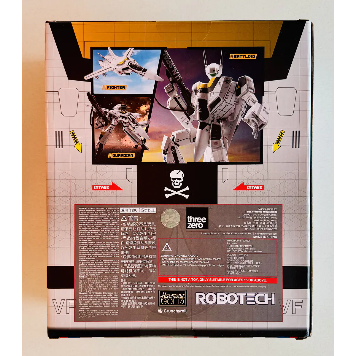 VF 1S ROY FOKKER ROBOTECH 1/60 THREEZERO (ROBO DOU)