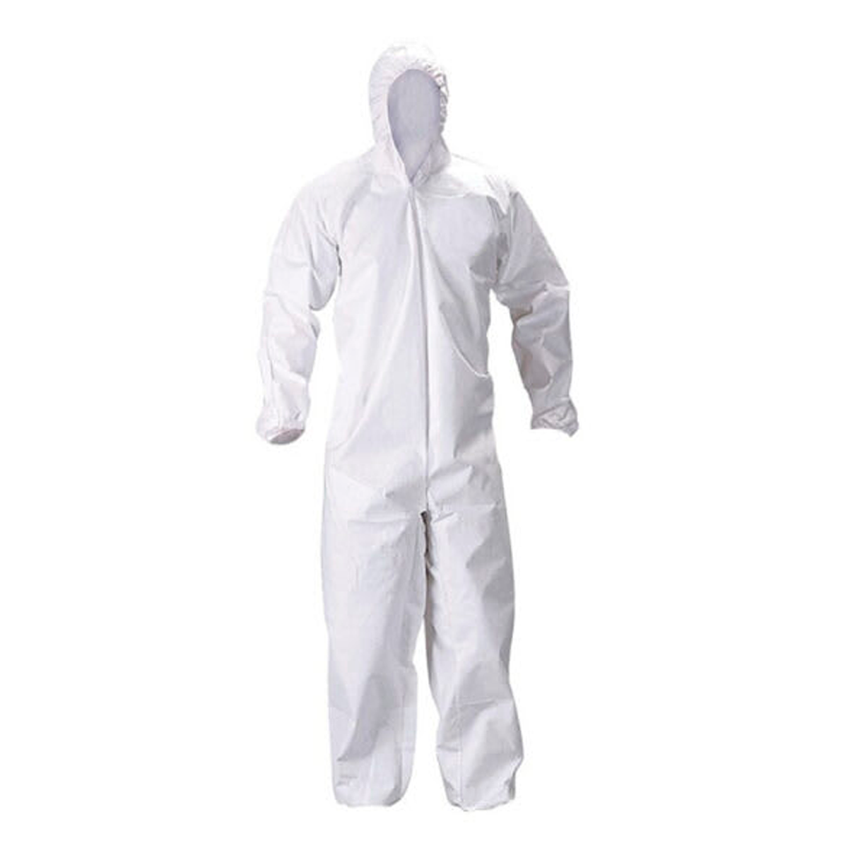 Buzo Overol desechable blanco tipo coverall 30 grs (imagen