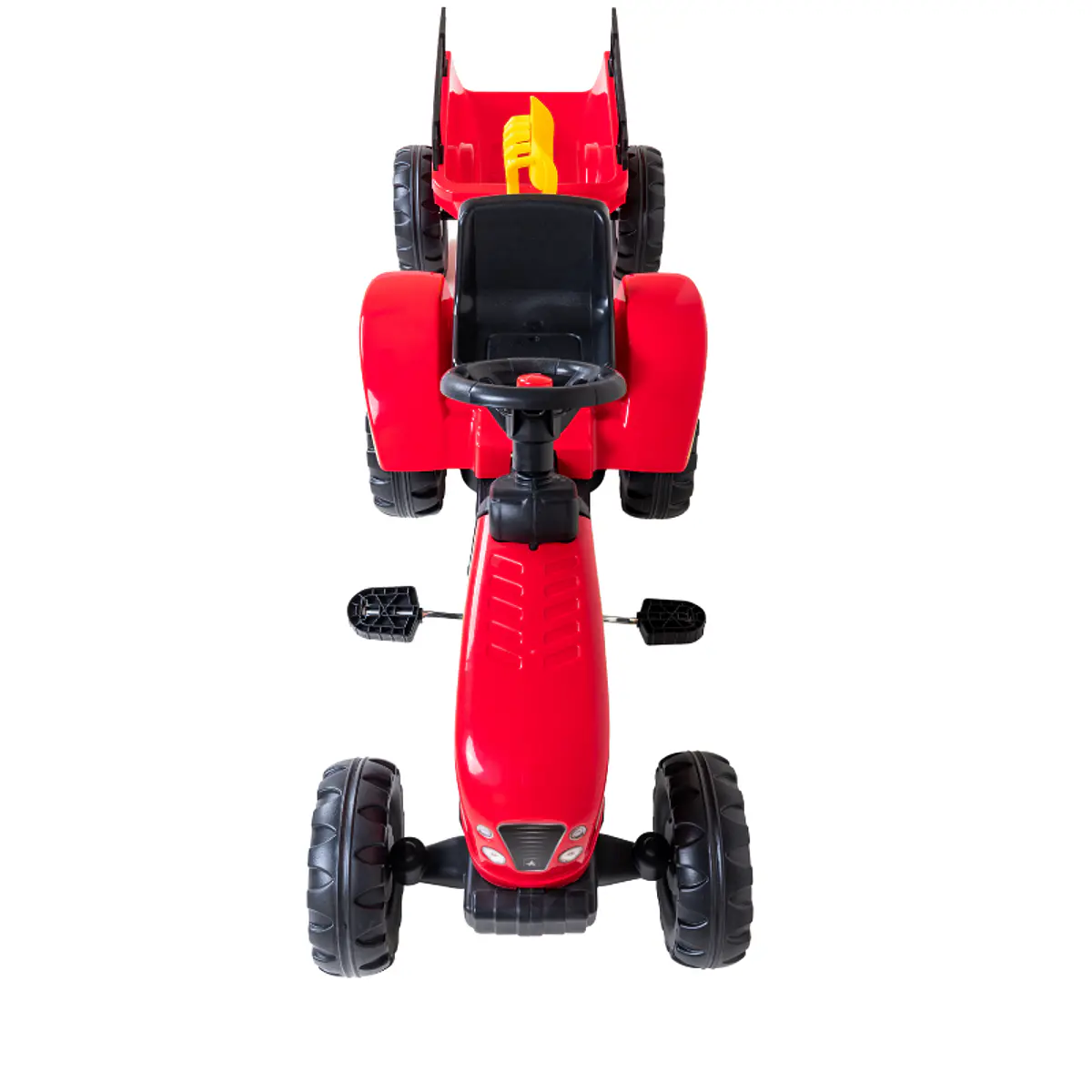 Tractor Con Carro Rojo Kidscool