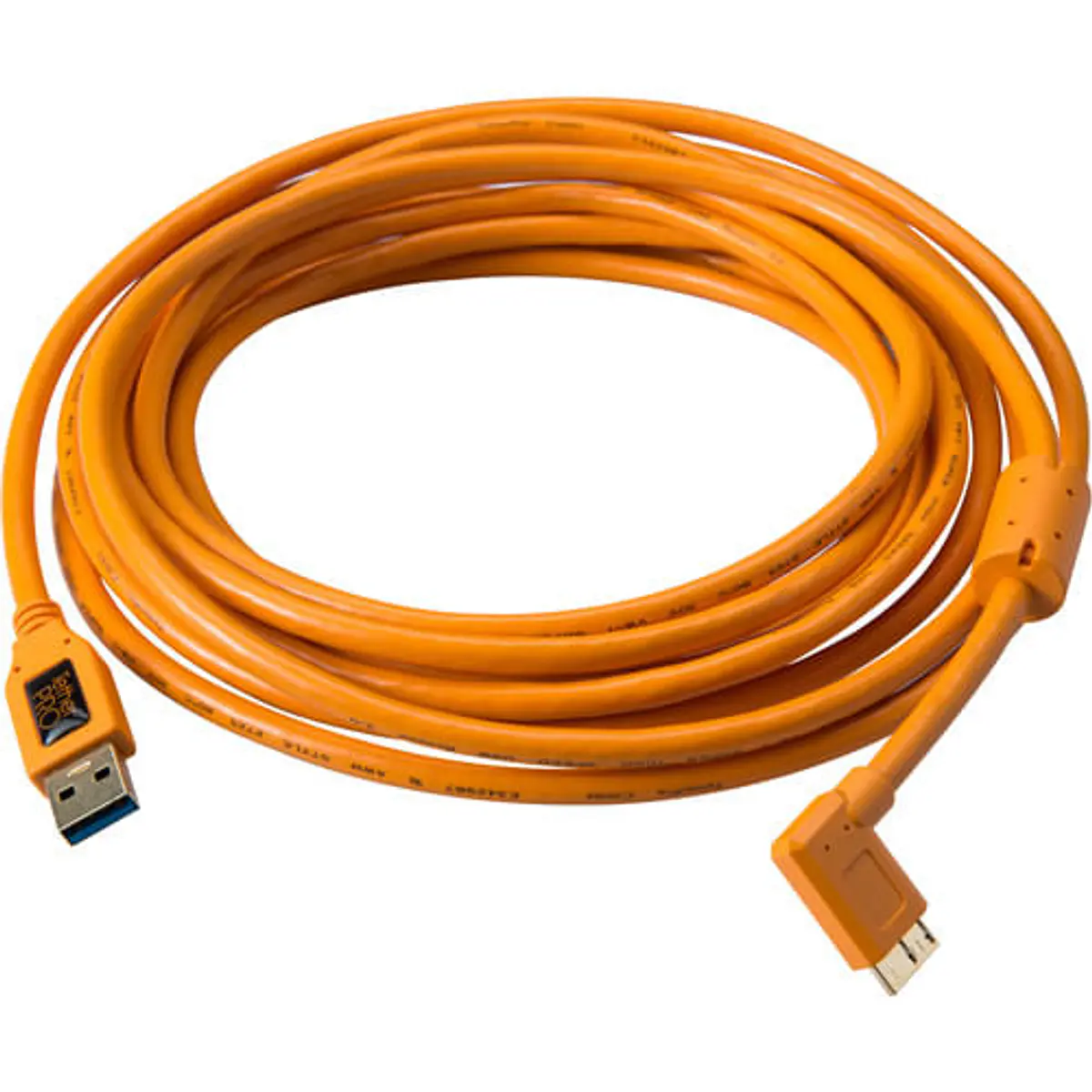 Cable Tether Tools USB-A 3.0 a Micro-B con Conexión Horiz...