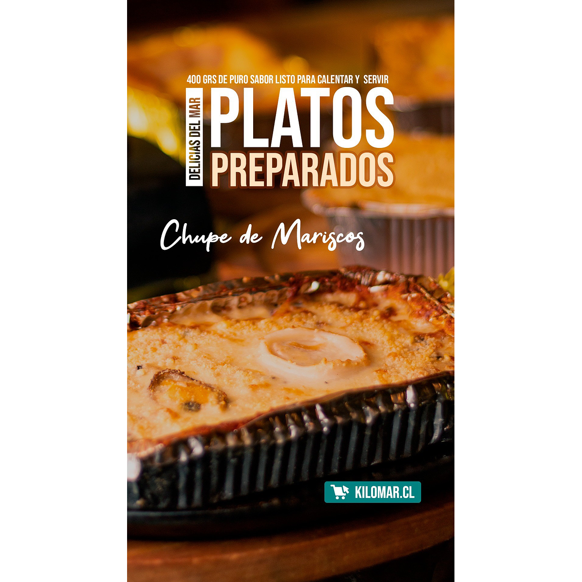 CHUPE DE MARISCOS 400 GRS