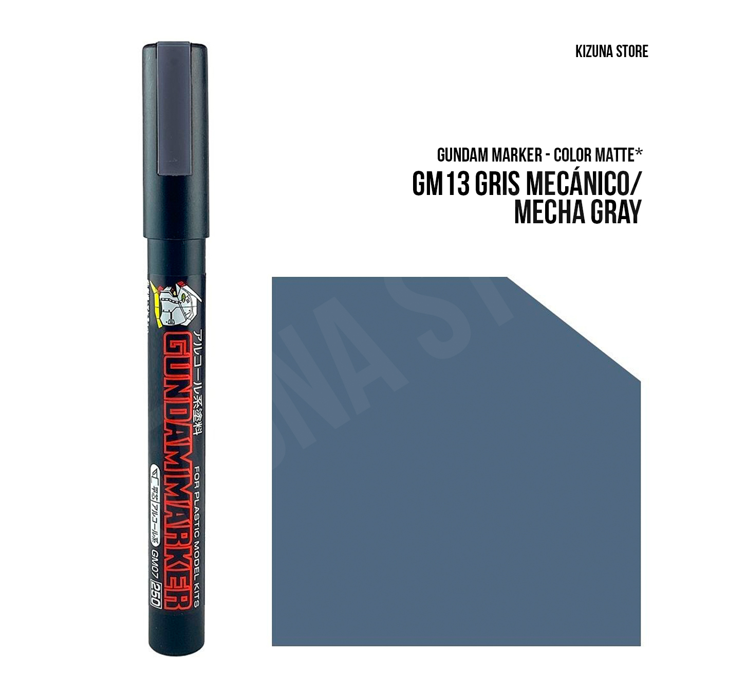 GM13 - Gundam Marker Gris Mecánico - Mecha Gray