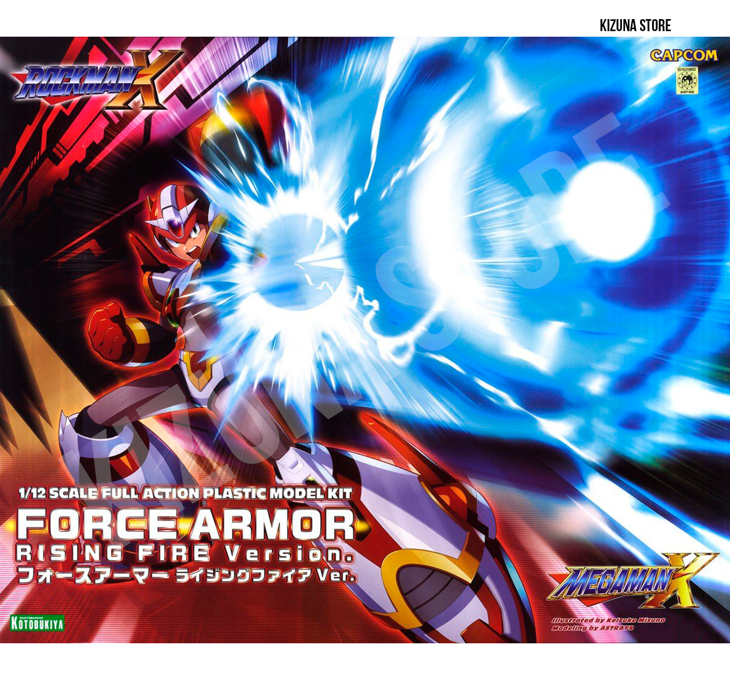 Megaman Force Armor Rising Fire Ver.
