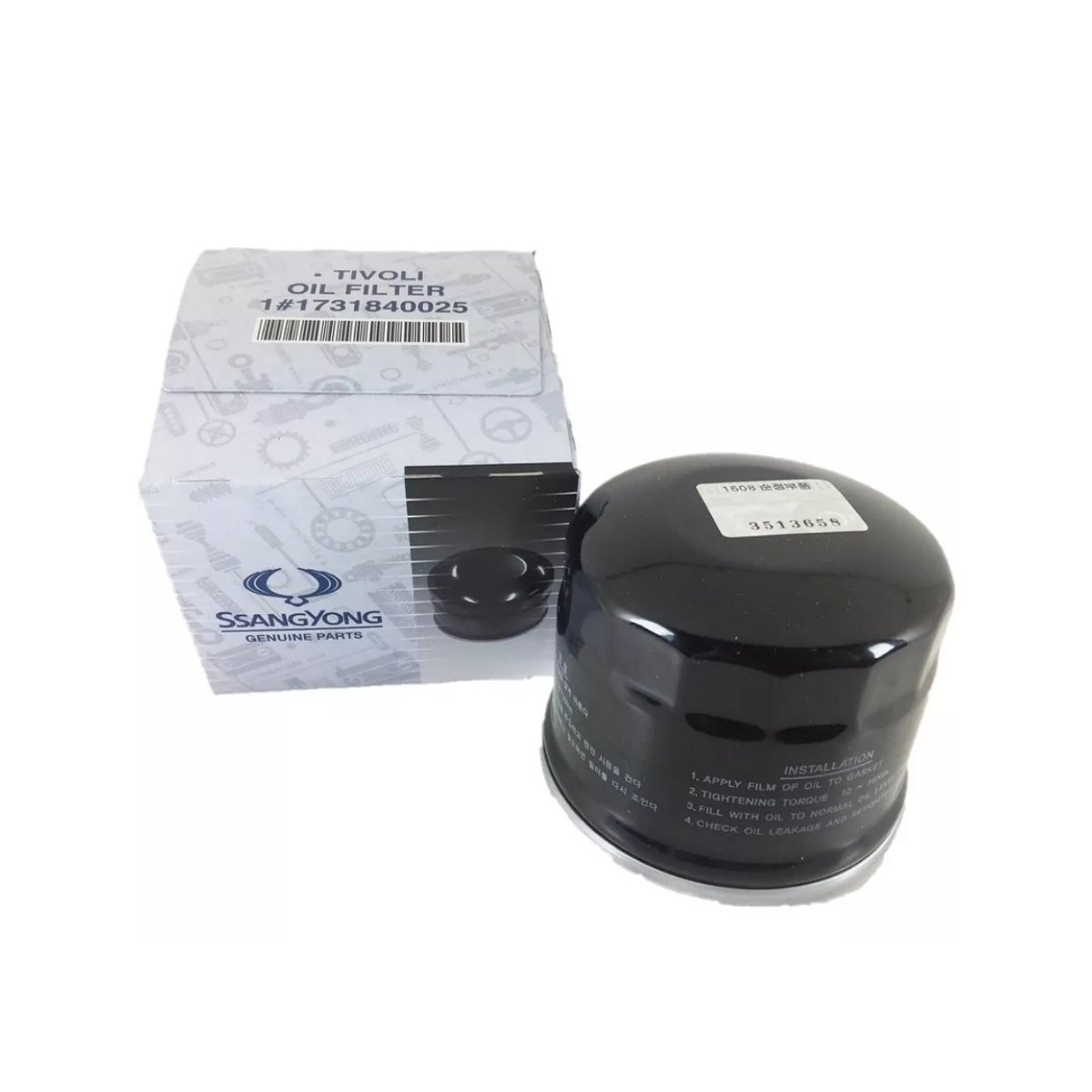 FILTRO ACEITE SSY TIVOLI BENC ORI