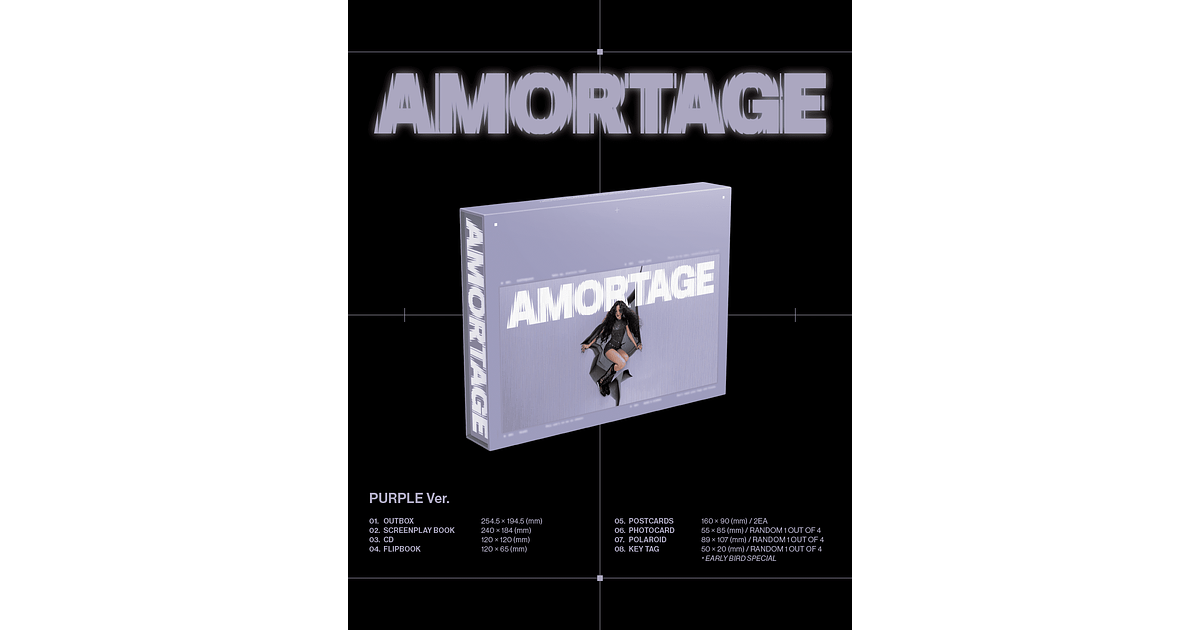 JISOO (BLACKPINK) – AMORTAGE EXCLUSIVE EDITION