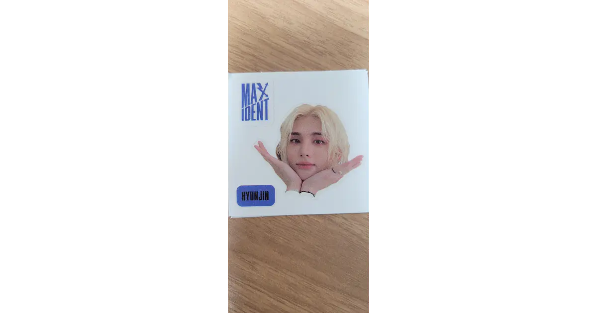 (FACE STICKER) MAXIDENT - HYUNJIN
