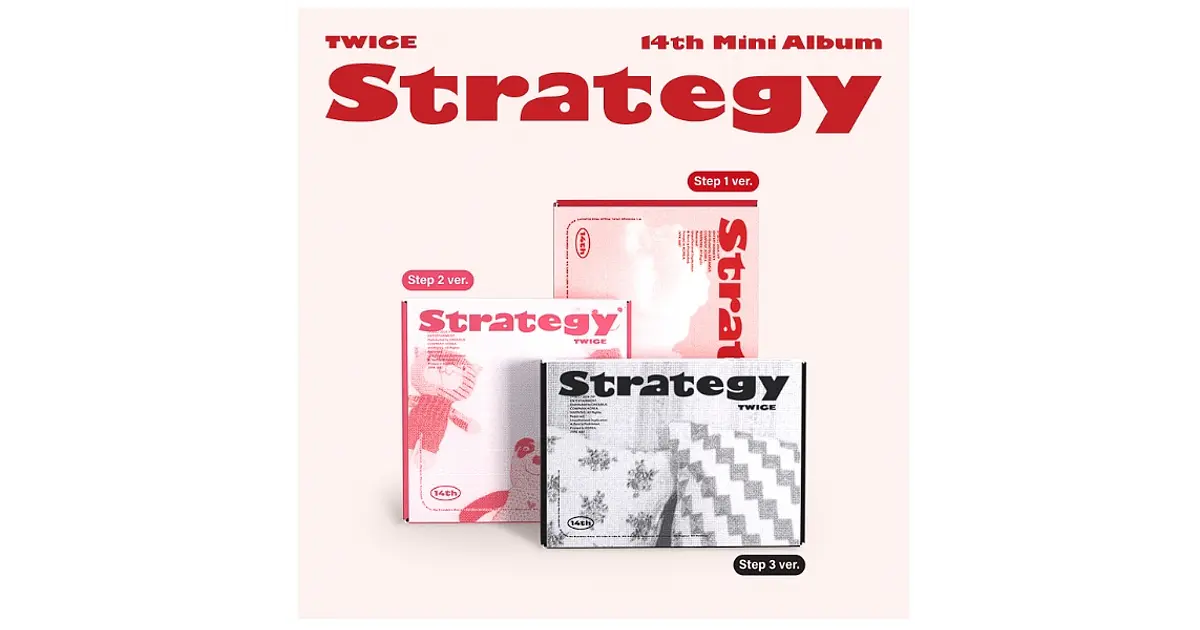 (TWICE) 14th Mini Album - STRATEGY (step 3)