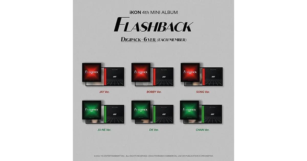 IKON - FlashBack - Digi pack. Chan ver.